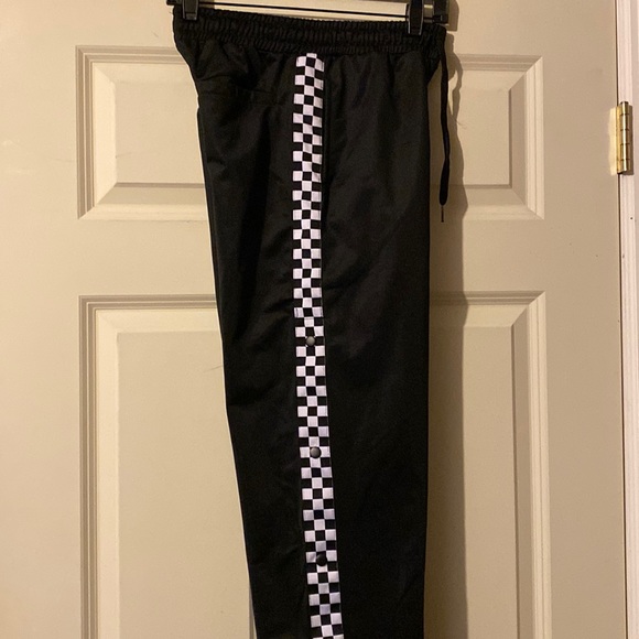 Vans | Pants & Jumpsuits | Vans Checkerboard Track Pants Nwt | Poshmark